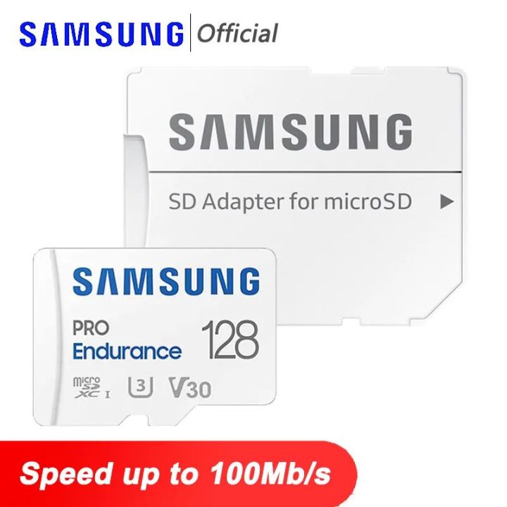 SAMSUNG PRO Endurance Micro SD 64GB Micro SD/TF Card 256gb 128gb Flash ...