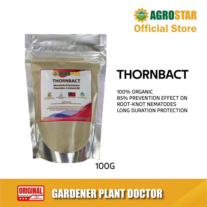 AGROSTAR THORNBACT - Nematodes Exterminator - Organic 1 Billion ...