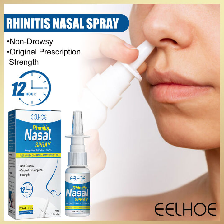 EELHOE Rhinitis Nasal Spray Chronic Rhinitis Nasal Plug Runny Nose Cold ...