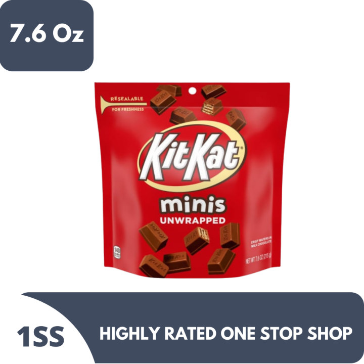 Kitkat Minis Unwrapped 7.6 Oz | Lazada PH