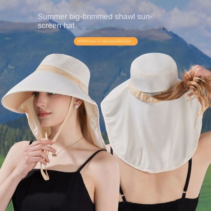 XEANG Chống tia UV Mũ khăn choàng che nắng Tấm Che Nắng Bảo vệ cổ Mũ ...