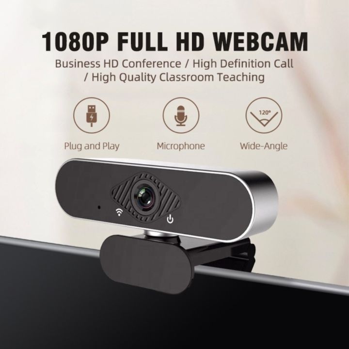 Webcam Laptop 1080P USB Kamera PC 4K Full HD with Mic Live Streming ...