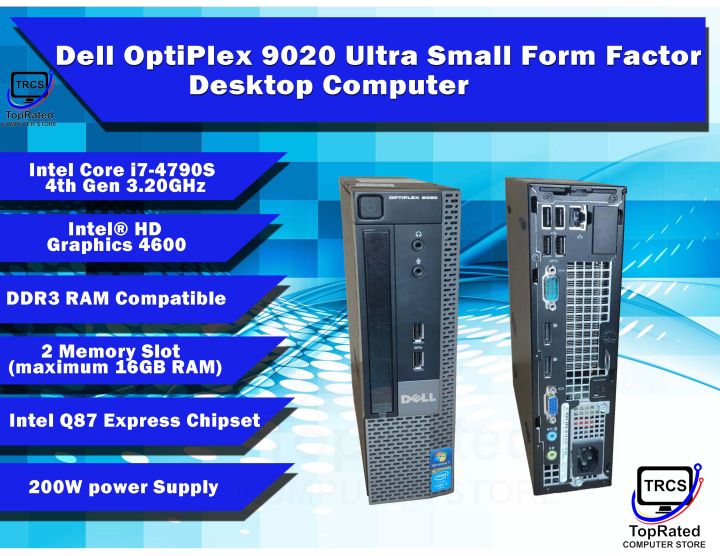 Desktop Computer Dell OptiPlex 9020 i5 4th Gen Ultra Small Form Factor ...