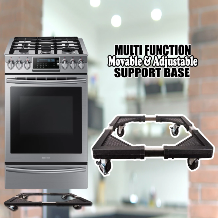 Movable Base Size Adjustable Washing Machine Base for Dryer ...