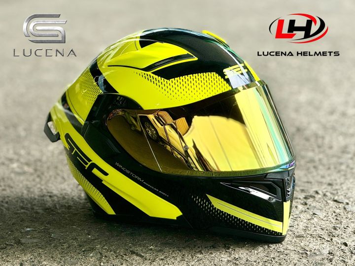 SEC Whirlwind Strong Modular Dual Visor Helmet with Free Extra Clear ...