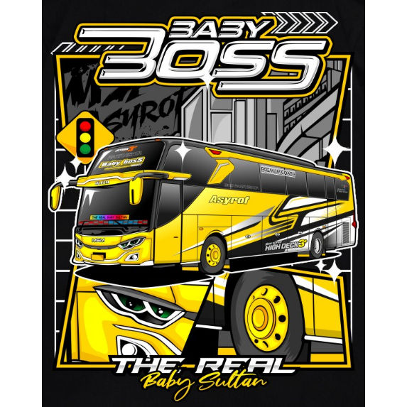 kaos bus mania anak Baby Boss yang lagi viral | Lazada Indonesia