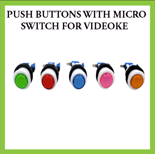 WEIYU SET OF 18 Push Button with Micro Switch for Videoke Set | Lazada PH