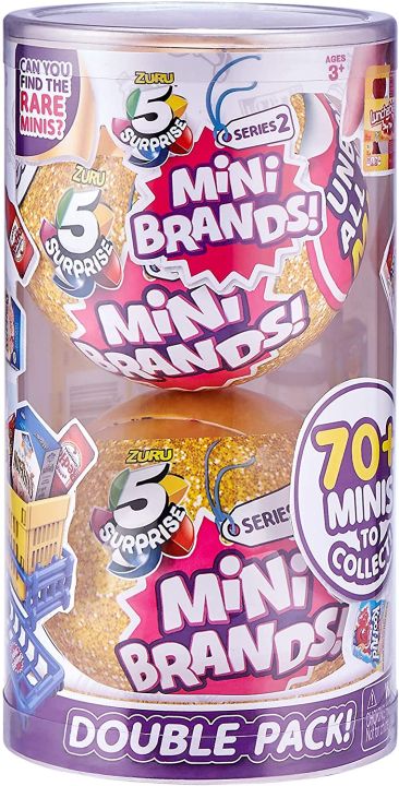 {READY STOCK} 5 Surprise Mini Brands Mystery Capsule Real Miniature ...