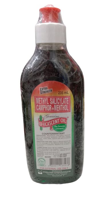 EFFICASCENT OIL EXTRA STRENGTH 235ML | Lazada PH