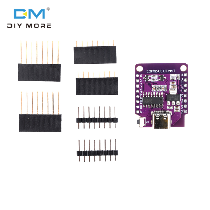 Diymore Mini Esp32 C3 Wifi Bluetooth Ble5 0 Development Doard Equipped With Esp32 C3 Mini 1