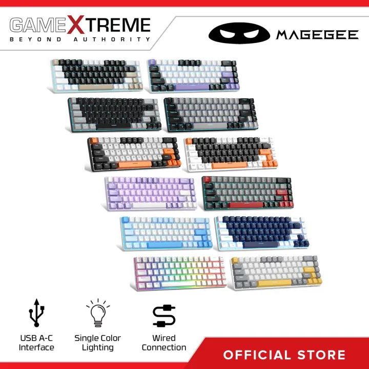 Magegee MK-BOX 68-key 65% layout Wired Mechanical Keyboard | Lazada PH