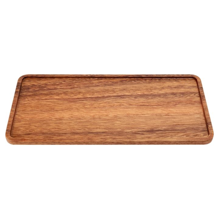South American Walnut Tray, Solid Wood Wooden Afternoon Tea Tray, Fruit ...