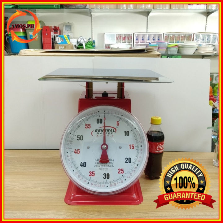 10KG/20KG/60KG FLAT General Master Dial Spring Weighing Scale HIGH ...