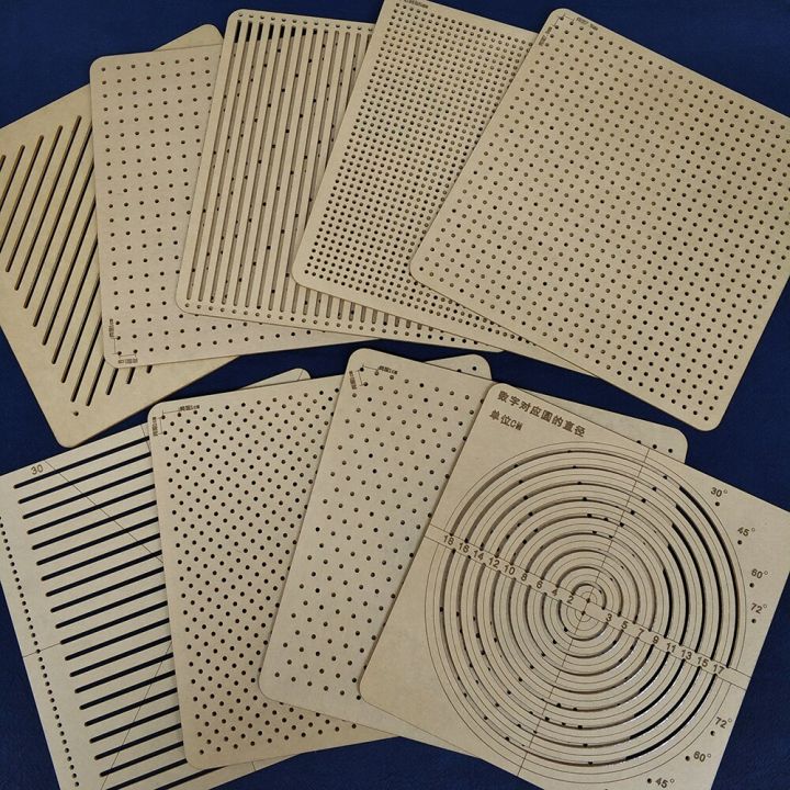 fabric art patchwork tool Quilting ruler Acrylic Sashiko design mould ...