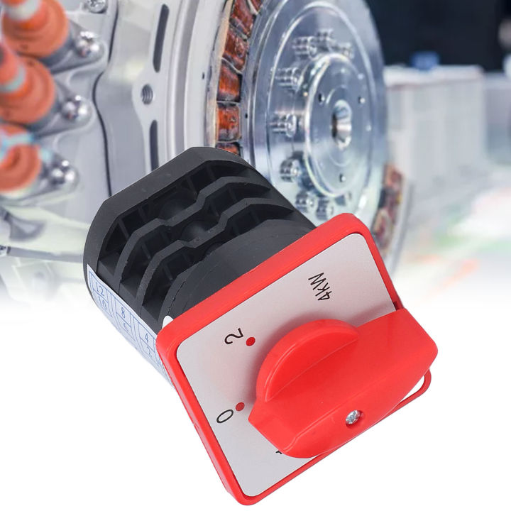 Rotary Power Switch 3 Pole 3 Position Changeover Selector Switch for ...