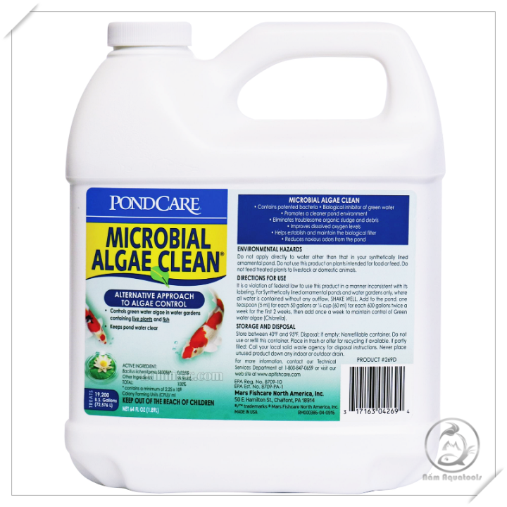 API - Microbial Algae Clean [1890mL] || Vi Sinh Cao Cấp Phân Huỷ Mùn Bã ...