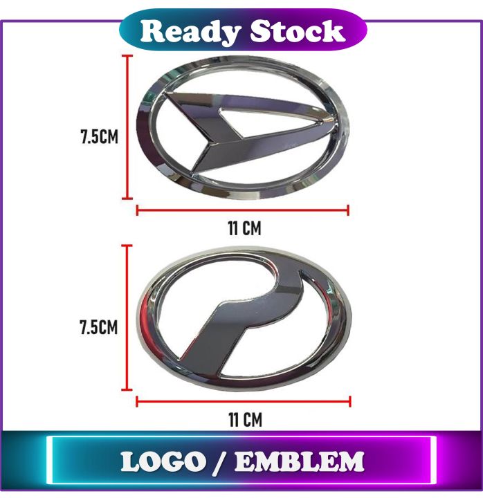 Perodua / Daihatsu 】 Emblem / Logo | Lazada
