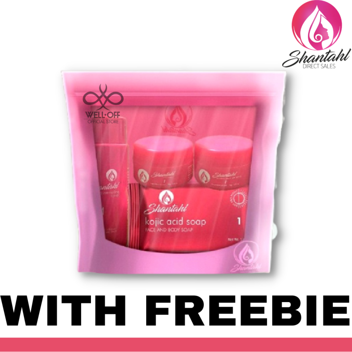 Shantahl Rejuvenating Set (4 in 1) in new packaging | Kojic Acid Soap ...
