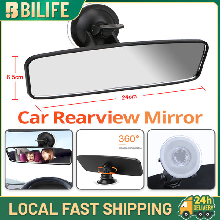 Car Reversing Wide-angle Suction Cup Rearview Mirror to Observe The ...