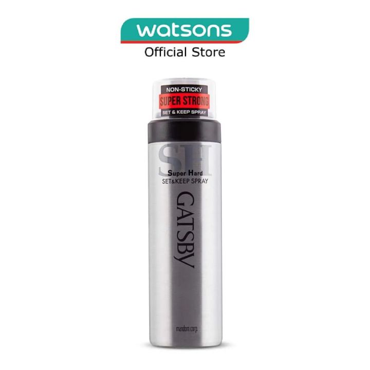 GATSBY Set & Keep Spray Super Hard 180g | Lazada Singapore