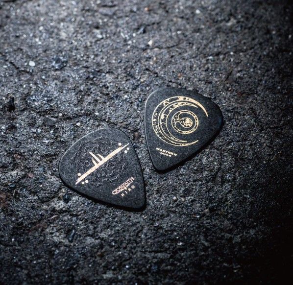 6 PCS MASTER 8 JAPAN DURACON HARD GRIP TEARDROP CROSSFAITH ARTIST PICK ...