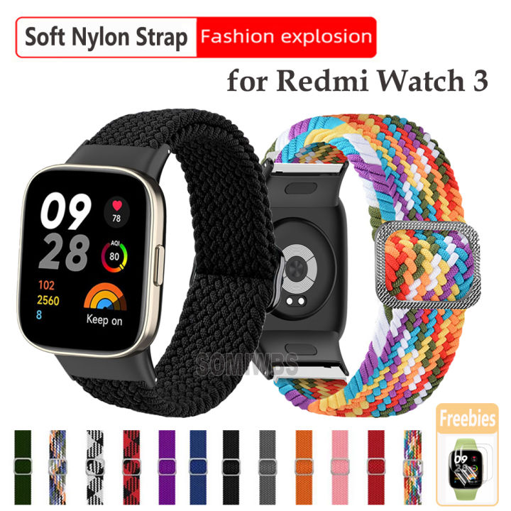 Nylon Strap for Xiaomi Redmi Watch 3 Soft Replacement Watchband ...