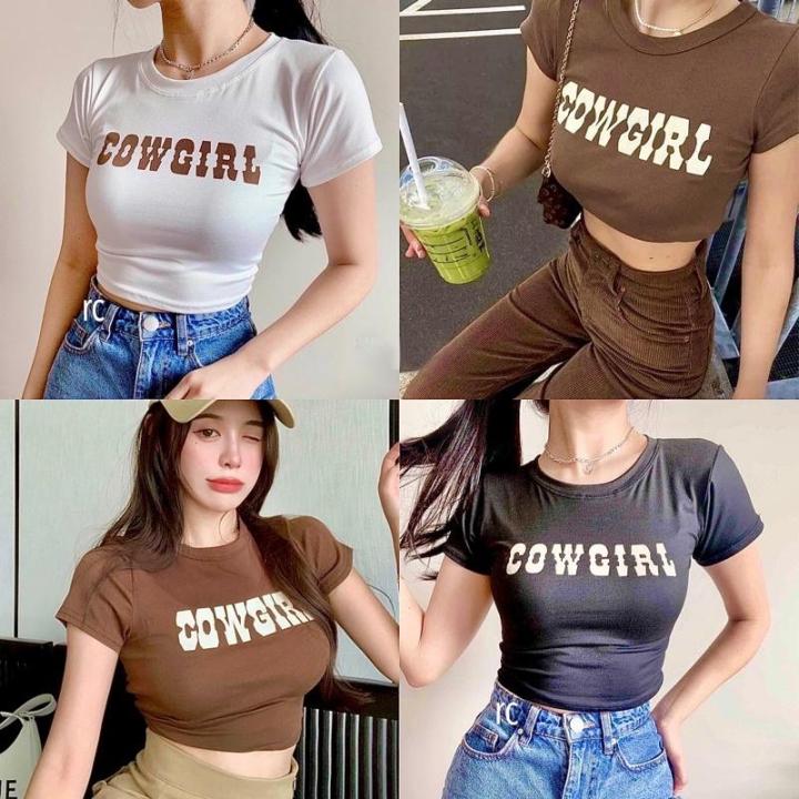 SASA COWGIRL Statement Crop Top | Lazada PH