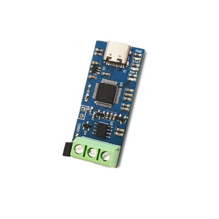 Type-C USB to CAN Module 5V CAN Bus Analyzer USB to CAN Converter Module CANABLE V2.0 CAN- CAN ...