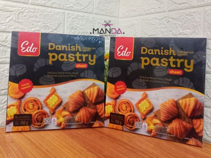 Puff Pastry Sheet Edo / Kulit Adonan / Puff Pastry / Danish Pastry ...