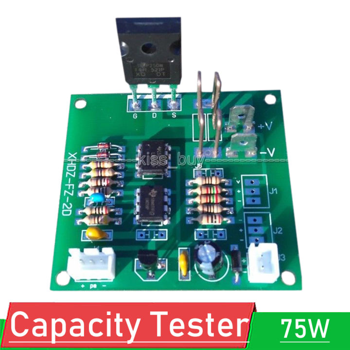 DC 1-100V Constant Current Source Electronic Load Board 75W 0-10A Power ...