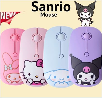 [SANRIO] WIRELESS SILENT MOUSE 4 Character | Lazada Singapore