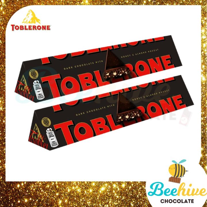 Toblerone Dark Chocolate 2x100g | Lazada