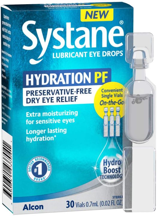 Systane Hydration PF, Preservative-Free Dry Eye Relief Lubricant Eye ...