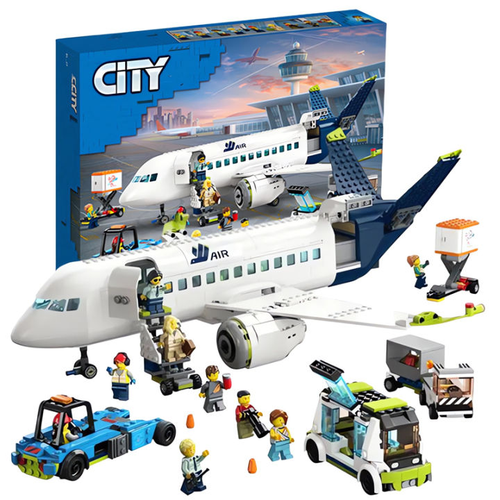 LEGO 2024 New Product 60367 Passenger Airplane City Series Airplane ...