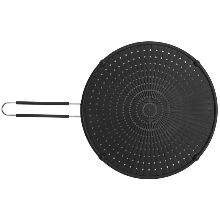 32cm Silicone Splatter Screen Guard Nonstick Oil Grease Pan Lid for ...