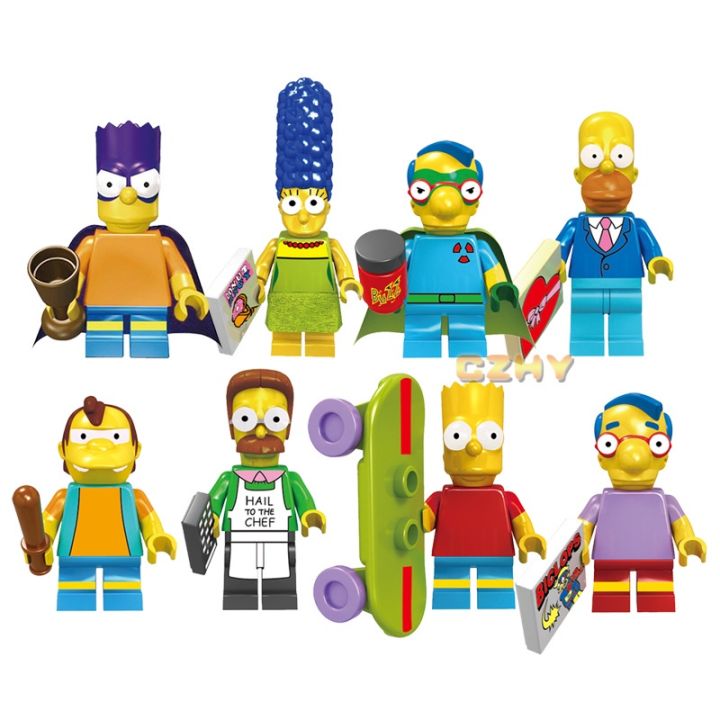 Simpsons Minifigures Building Blocks Toys KF6039 | Lazada
