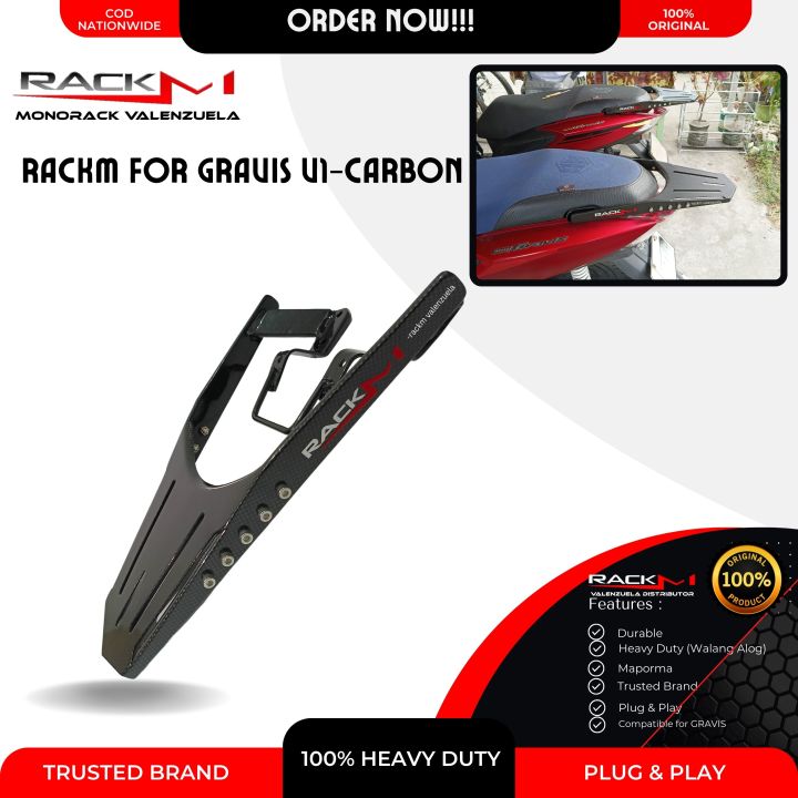 RackM Monorack motor bracket for GRAVIS V1 CARBON SPECIAL EDITION ...