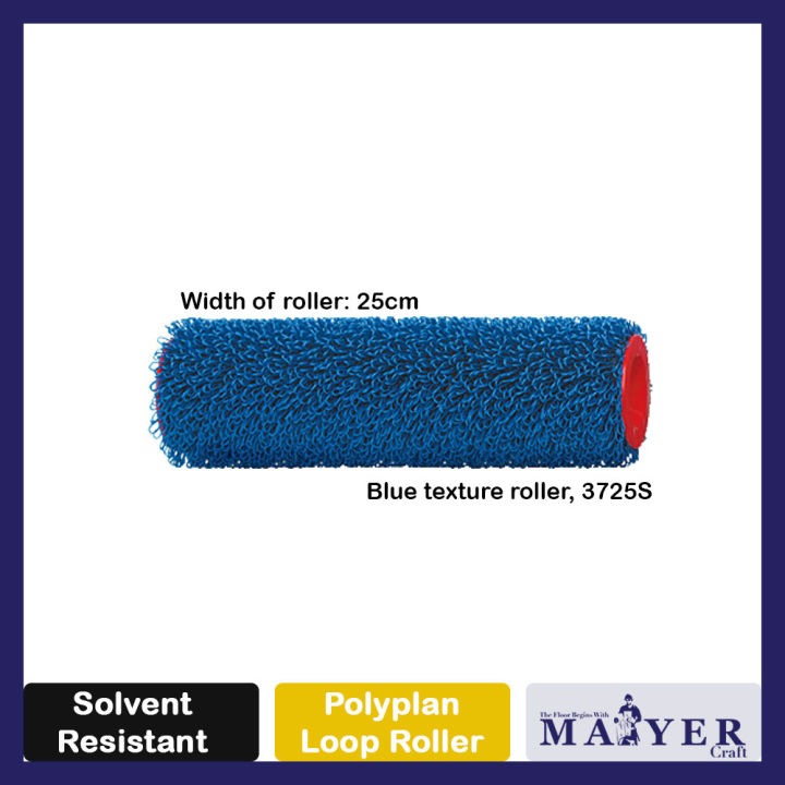 Polyplan PPW Loop Roller Solvent-Resistant Blue Texture Roller ...