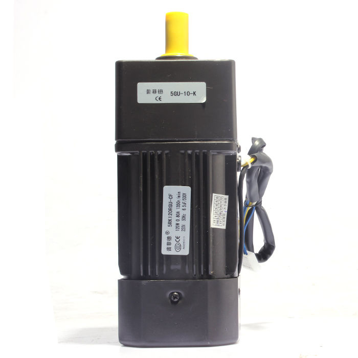 120W 220V gear reducer 5RK120GU-CF speed motor variable speed motor ...
