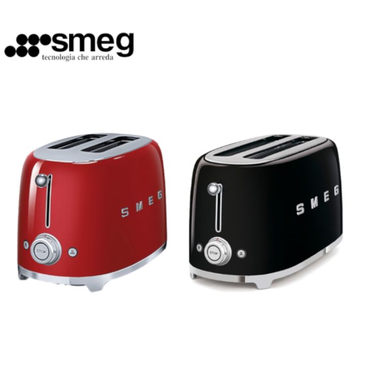 SMEG TSF01 2 Slice Toaster Bread Toaster Pembakar Roti 50's Retro Style ...
