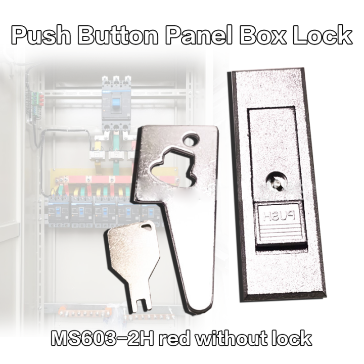 Push Button Panel Lock With Keys Available For Power Distribution ...