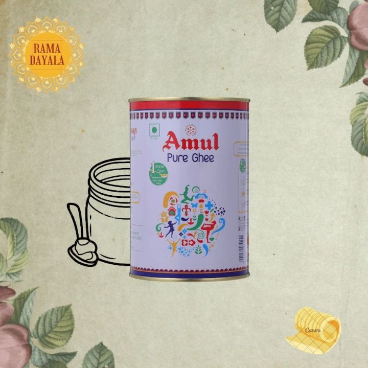 Amul Desi Pure Cow Ghee (1 Litre Can) | Lazada PH