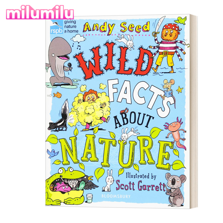 Milu RSPB Wild Facts About Nature Original English Books | Lazada