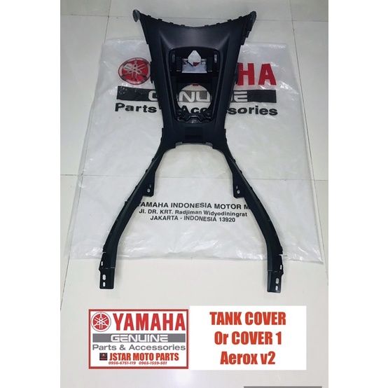 TANK COVER 1 with Fuel Lid AEROX V2 / YAMAHA GENUINE PARTS | Lazada