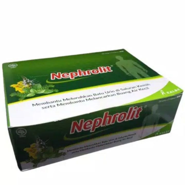 Nephrolit box isi 100 kapsul | Lazada Indonesia