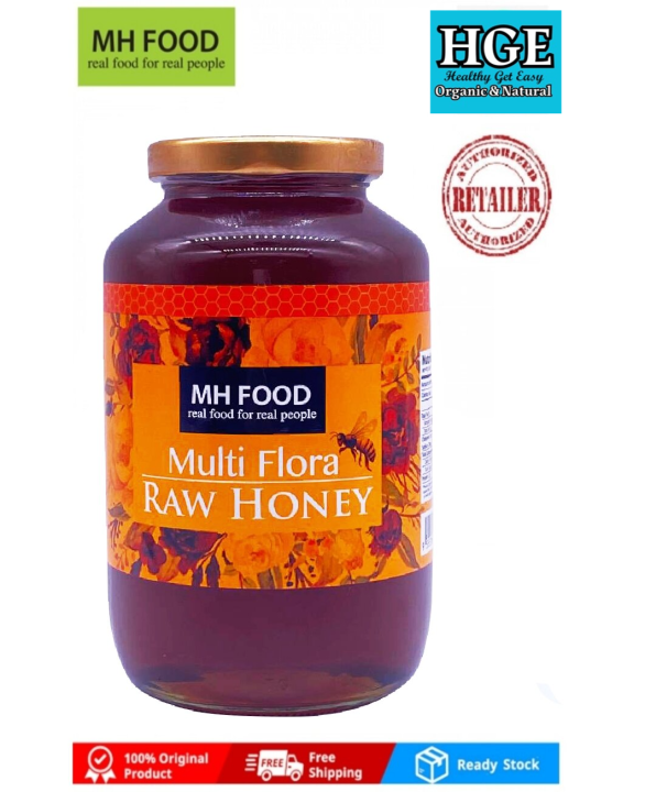 MH Food Multi Flora Raw Honey (1kg) | Lazada