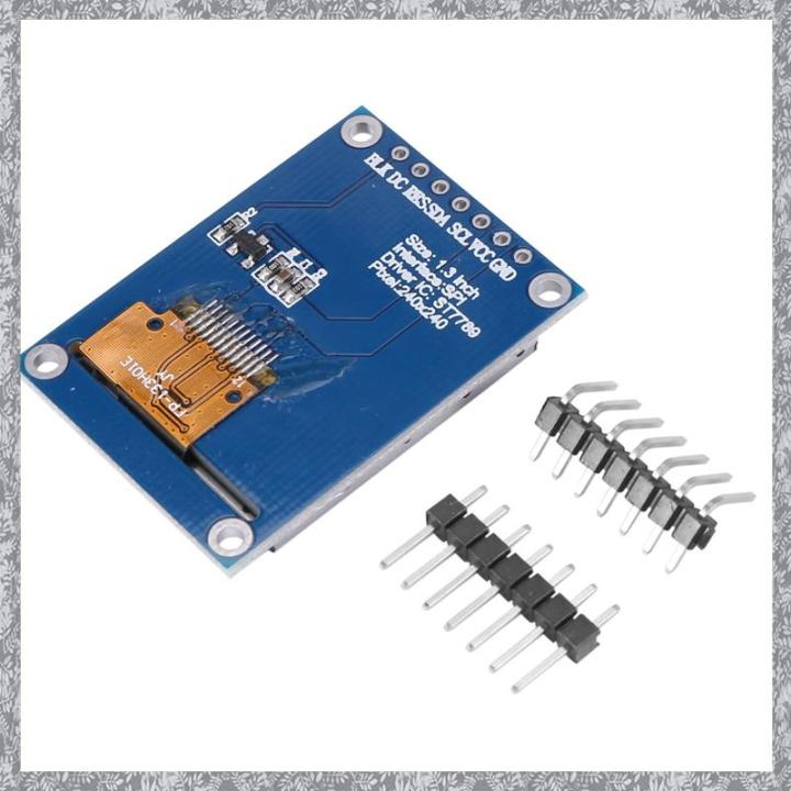 (TCRD) 1.3 Inch Ips Hd Tft St7789 Drive Ic 240 x 240 Spi Communication ...