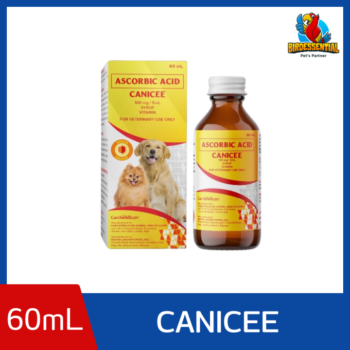 Canicee Vitamin C Ascorbic Acid for Dogs and Puppies 60ml Syrup | Lazada PH