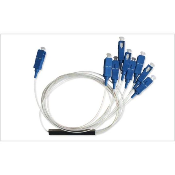 PLC Passive Splitter Micro 1:8 SC UPC Fiber Optic FTTH 1 to 8 | Lazada ...