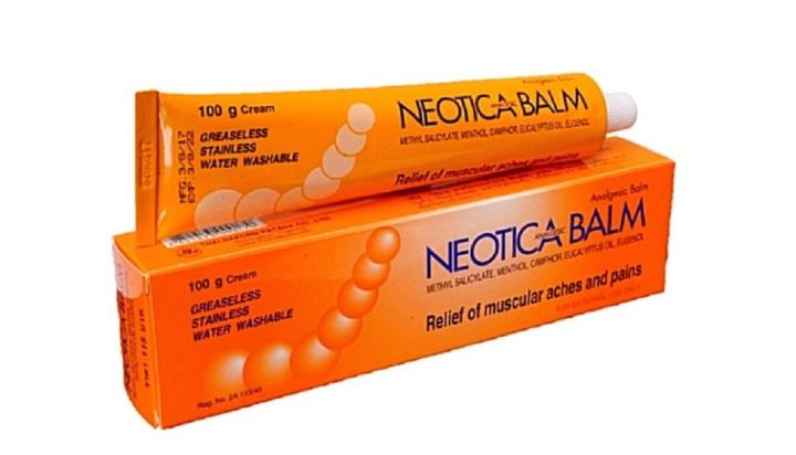 NEOTICA BALM Cream Analgesic Relief Muscular Ache Pain Strain Sprain ...